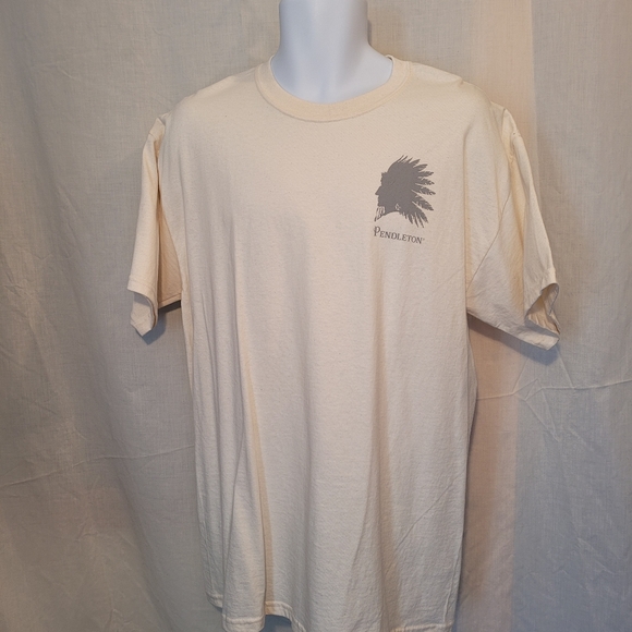 Pendleton | Shirts | Pendleton Beige Chief Joseph Authentic Graphic Tshirt | Poshmark